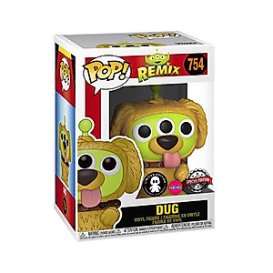 Funko Pop! Disney: Pixar Alien Remix - Alien as Dug Flocked Vinyl Figure