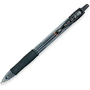 PILOT G2 Premium gel Pens, Fine Point Gel Ink Pen, 0.7 mm, Refillable & Retractable Rolling Ball, 5 Black and 5 Blue pens (Bulk pack of 10 Pens) (14784)