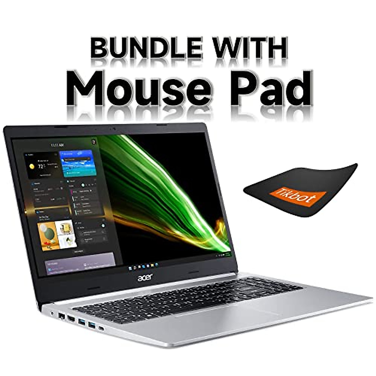 Acer Aspire 5 Slim Laptop | 15.6" Full HD IPS | 6 Cores AMD Ryzen 5 5500U | AMD Radeon Graphics | WiFi 6 | Backlit KB | Windows 11 Home w/Mousepad (40GB RAM | 2TB SSD)