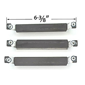 Grill Parts Zone Charbroil Commercial 463268007, 463268606 Repair Kit Includes 4 Stainless Heat Plates, 4 Stainless Steel Burners, 3 Crossover Tubes and Porcelain Cast Iron Grates
