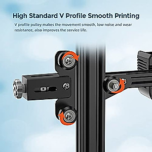 Voxelab Aquila C2 3D Printer, Fully Open Source FDM DIY Printers with Removable Build Surface Plate and Resume Printing Function, Print Size 220x220x250mm