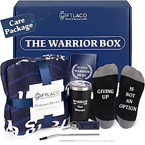 Get Well Soon Gifts for Men - Cancer & Chemo Care Package for Men, Cancer Gifts for Men, Get Well Soon Gift Basket Men, Thoughtful Gifts for Cancer Patients Men, Get Well Gifts for Men After Surgery