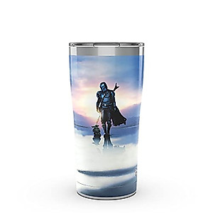 Tervis Triple Walled Star Wars - The Mandalorian This Is The Way Insulated Tumbler Cup Keeps Drinks Cold & Hot, 20oz - Stainless Steel, Stainless Steel