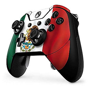 Skinit Decal Gaming Skin Compatible with Xbox One Elite Controller - Originally Designed Mexico Flag Design