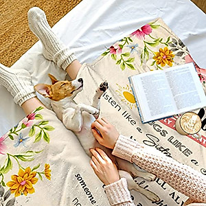 Tsefiwo Mothers Day Aunt Gifts Throw Blanket - Aunt Gifts from Niece - Birthday Gifts for Aunt - Best Aunt Ever Gifts - Gifts for Aunts from Niece - Auntie Gifts 60x50 Inch