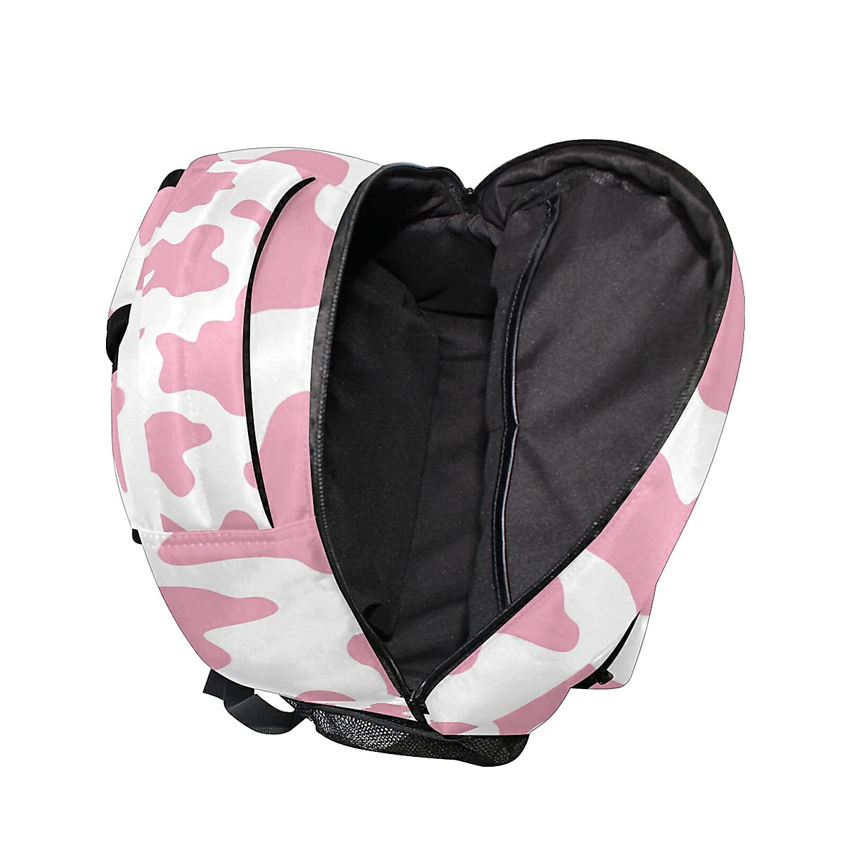 Bookbags Laptop Backpack for High School Adult Men Pink Cow Print Camo Camoflage Travel College Teens Student Casual Shoulder Daypack