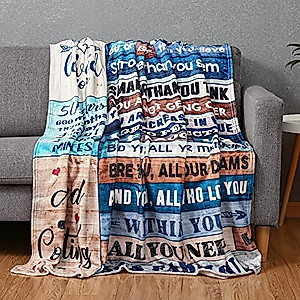 Gifts for Women 50th Birthday Gifts for Men 50th Birthday Decorations Women 1973 Blanket Funny Gifts for Her Him Birthday Gifts Ideas for Husband Wife Dad Mom Bed Throw Cool Blanket 60 Inch X 50 Inch