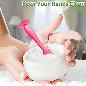 6 Pack Baby Diaper Cream Spatula Applicator Soft Silicone Baby Butt Paste Spatula Diaper Mini Rash Cream Brush for Baby Newborn