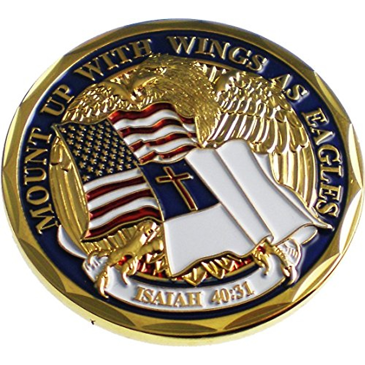 NEW "Mount Up With Wings As Eagles" Challenge Coin