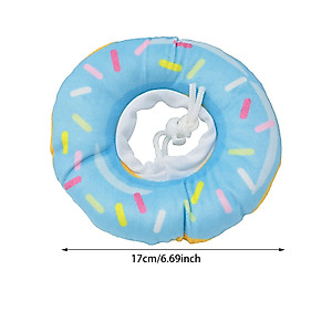 yueton 1PCS Anti-bite Cat Collar Pet Recovery Collar Cat Cone Adjustable Cat Cone Collar Protective Cat Donut Collar Cat Anti-Lick Collars Pet Surgery Neck Pillow Elizabethan for Small Cat and Dog