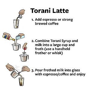 Torani Syrup, Vanilla, 25.4 Ounces (Pack of 4)