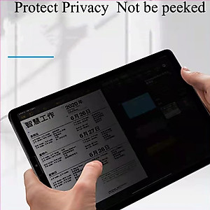 Privacy Screen Protector Suit for Samsung Galaxy Tab S10 Ultra/ Samsung Galaxy Tab S9 Ultra 2023 14.6 Inch/ Samsung Galaxy Tab S8 Ultra 5G 14.6 Inch 2022 , Matte Anti-peep Anti Glare Scratch Resistant Soft Screen Protector Film