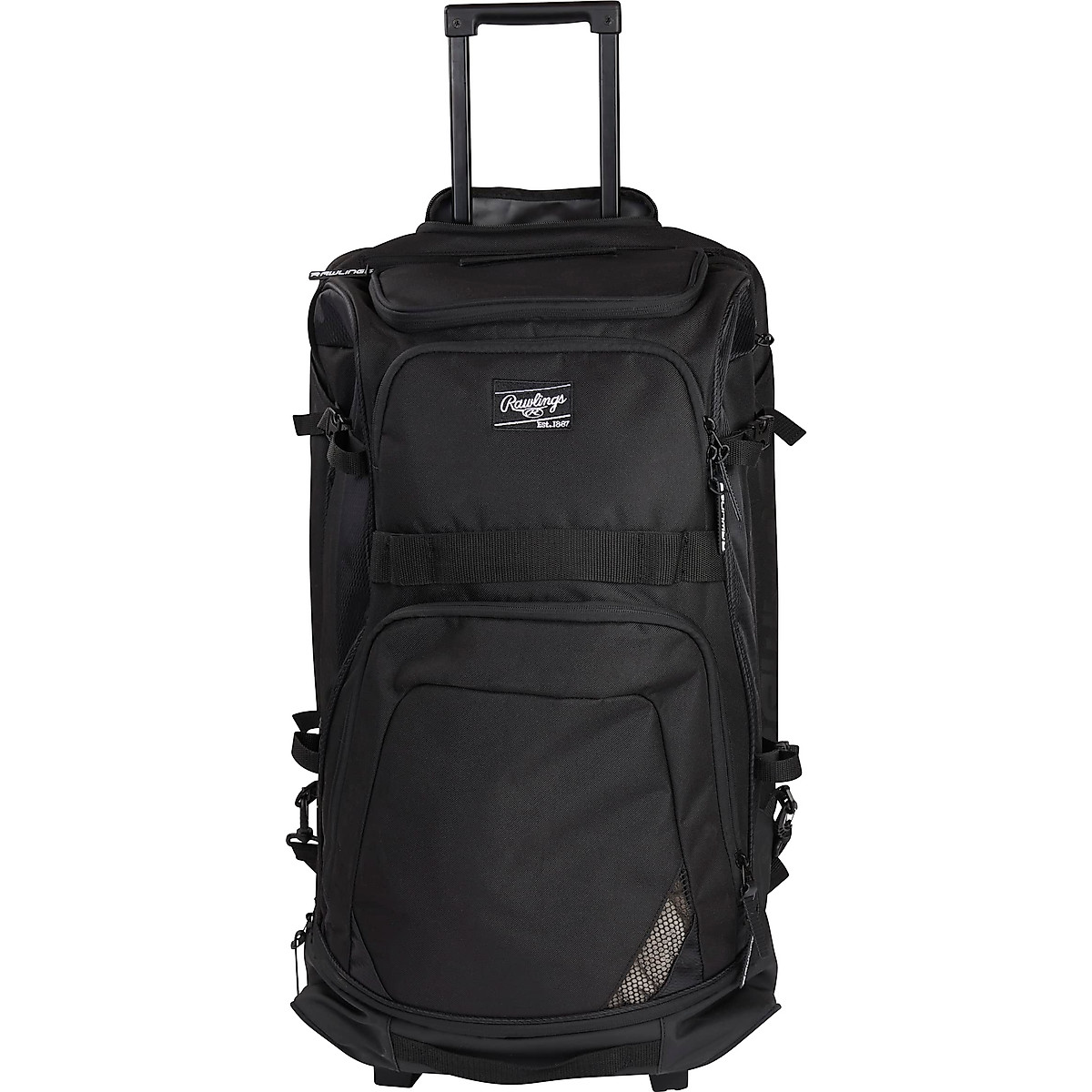 Rawlings | R1801 Wheeled Catcher's Backpack | Baseball & Softball | Royal