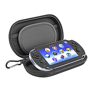 Skywin Kit for PS Vita - PS Vita Carry Case, Charging Cable, and Micro SD Memory Card Adapter Compatible with PS Vita 1000/2000 3.6 or HENkaku System