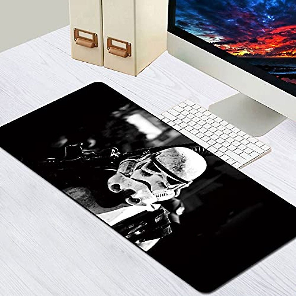 Star Wars Large Rubber Gaming Mousepad Anti-slip Locking Edge For PC Laptop