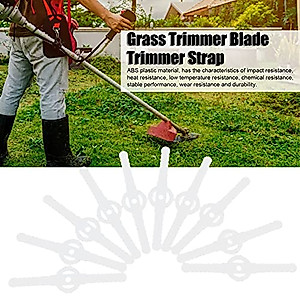 10 Pcs Trimmer Head Blades, Durable Lawn Mower Weed Wacker Cutter Blade Replacement for Cordless Grass String Trimmer Weed Eater