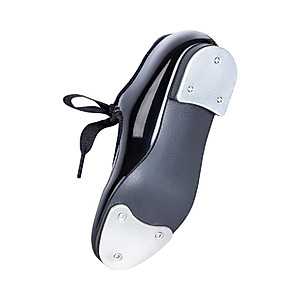 ARCLIBER Tap Shoes for Girls Black Dance Shoe Kids Tap Shoes(Toddler/Little Kid/Big Kid)