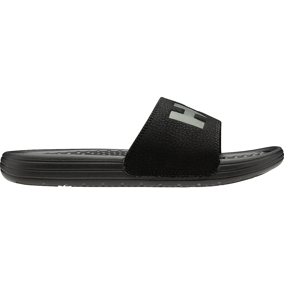 Helly-Hansen Womens Slide Sandals, 990 Black/Gunmetal, 9F