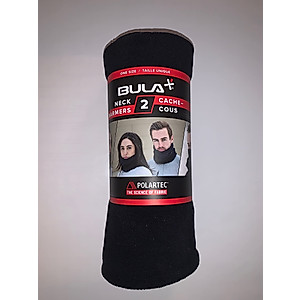Bula Neck Warmer - Pack of 2 BlackQ