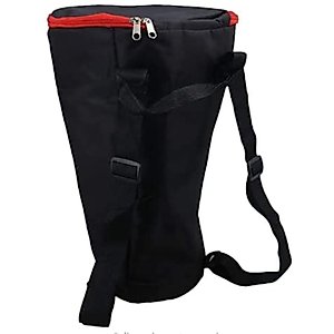 B.n.d Top Djembe Bag extra large Deluxe Black with Shoulder Strap African Drum Carrying Case Drum Bag 24"x12"