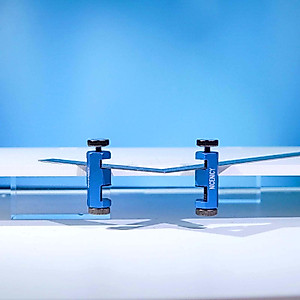 New Tall Stair Gauges, NICENICY Framing Square Stops with Holder, 2 Clamps and Screws, Stair Stringer Layout Tool for Carpentry, Stair Gauges Knobs Tool for Circular Saw