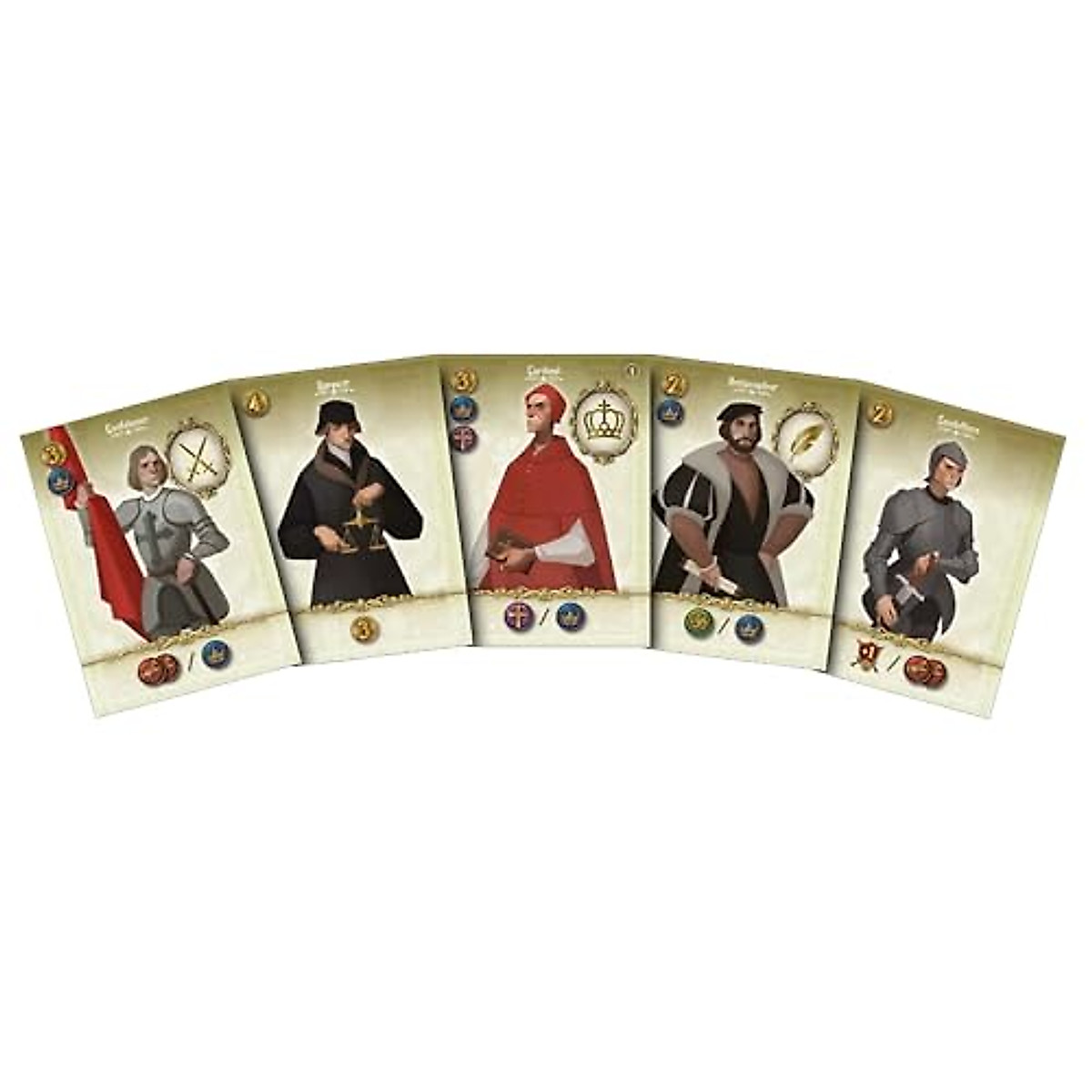 Virtù Board Game Italian Renaissance Themed Strategy Game Deep Strategic City Building Game for Adults and Teens Ages 14+ 2-5 Players Average Playtime 60-150 Minutes, Made by Super Meeple
