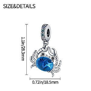 Pandach 925 Sterling Silver Charms Beads for Bracelets and Necklaces Butterfly and Headphones Pendants Clover Charms Jewelry Gift for Women