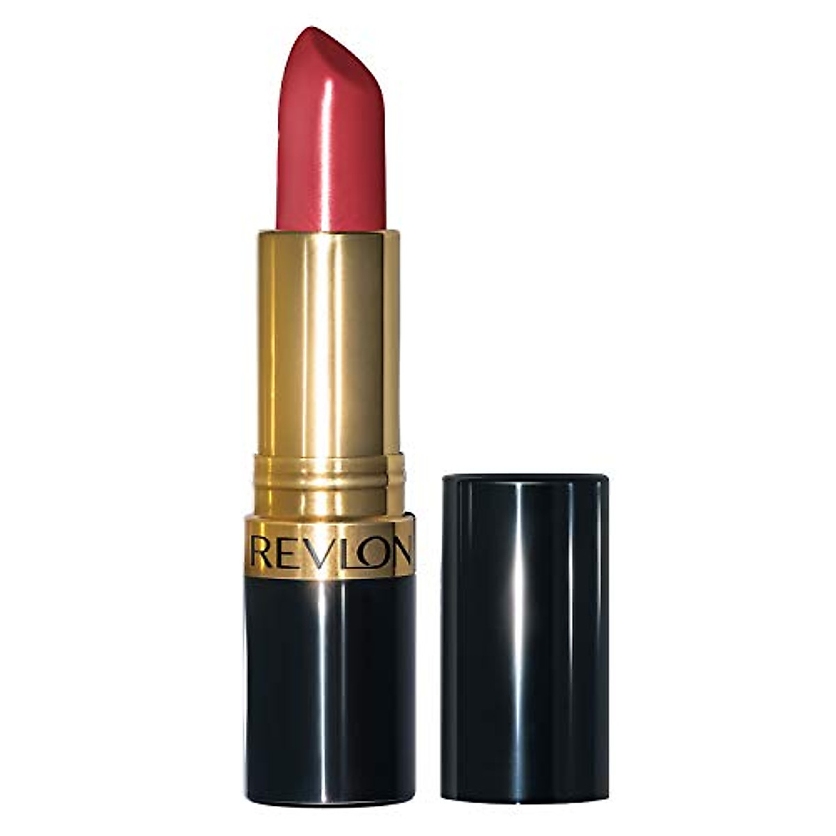 Revlon Super Lustrous Lipstick, High Impact Lipcolor with Moisturizing Creamy Formula, Infused with Vitamin E and Avocado Oil in Berries, Wine With Everything (525) 0.15 oz