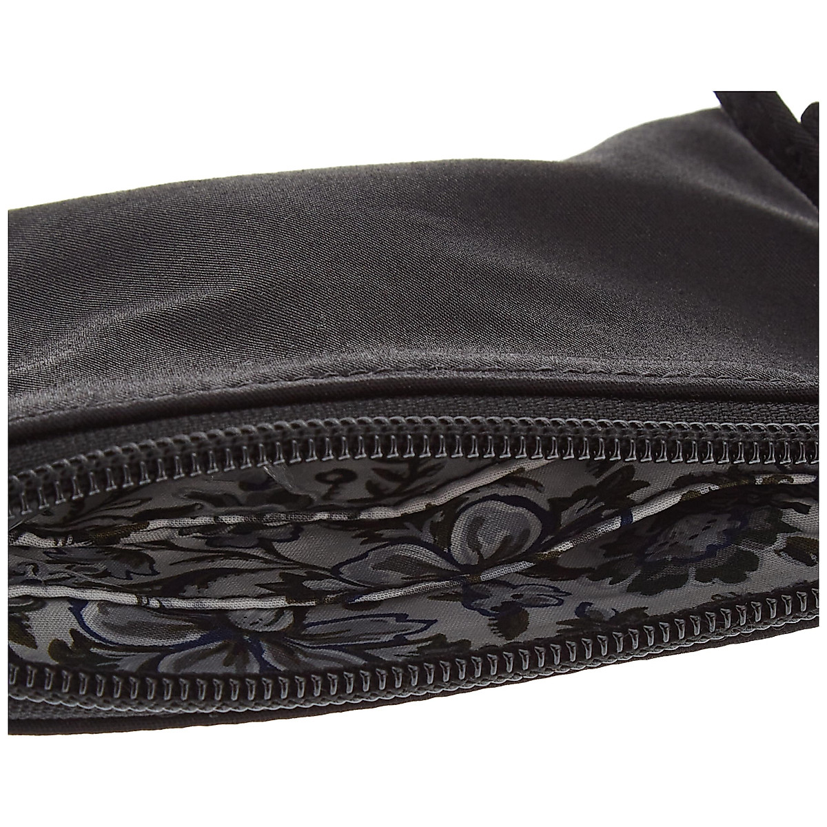 Vera Bradley Women's Cotton Clip & Zip Mini Pouch Wallet, Rosy Outlook - Recycled Cotton, One Size