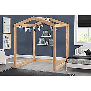 Delta Children Homestead Wood Indoor Playhouse - Greenguard Gold Certified, Natural
