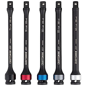 CRAFTSMAN Torque Extension, Automotive, 5-Piece Set (CMMT98356)