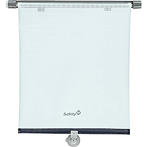 Safety 1st Kids 14" Car Side Window Sun Shade, Universal Retractable Sunshade, Babies Automotive Glare Protection & Suns UV Blocker, Auto Baby Accessories (1 Pack)