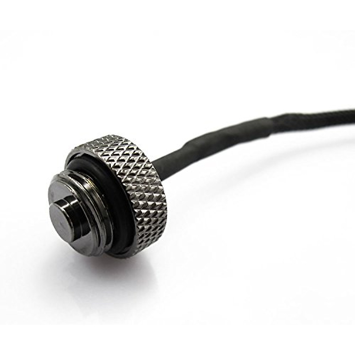 XSPC G1/4" Plug with 10k Sensor, Black Chrome