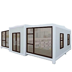 Extended Foldable Prefab Container Homes/40ft Folding Living Container/Expandable Cabin Foldable Container House to Live in