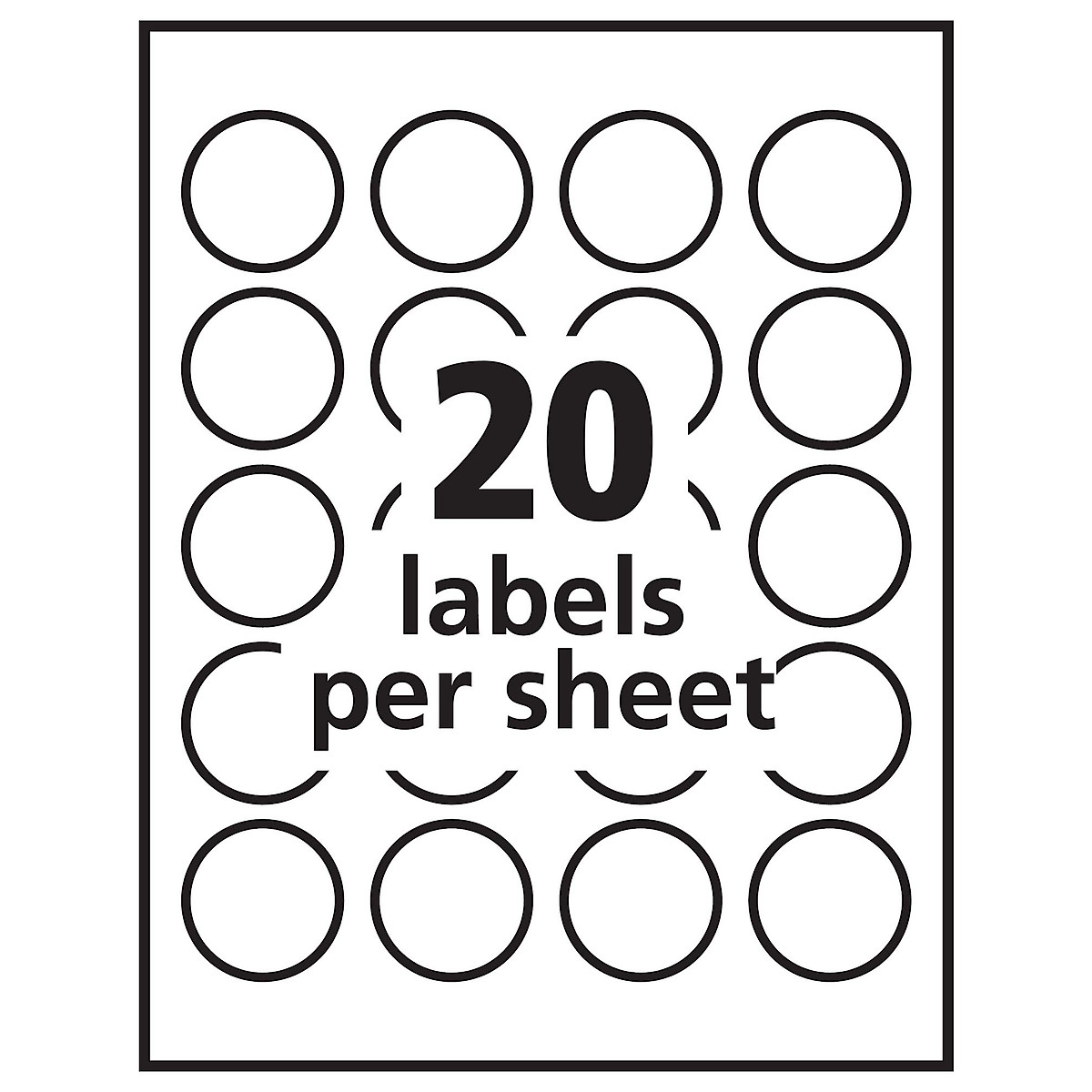 AVE6582 - Avery Multipurpose Label