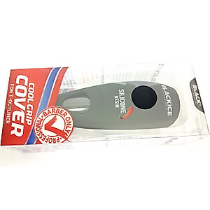 Black Ice Professional Barber Silicone Cool Grip Cover for Andis T-Outliner, Blackout, and Outliner II Trimmer