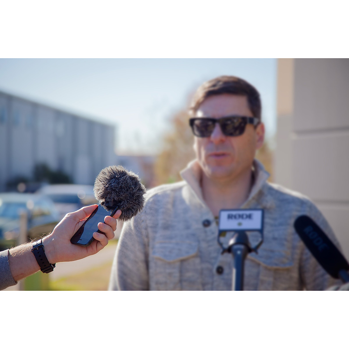 Rode IXY-L Stereo Microphone for IOS Lightning Devices,Black