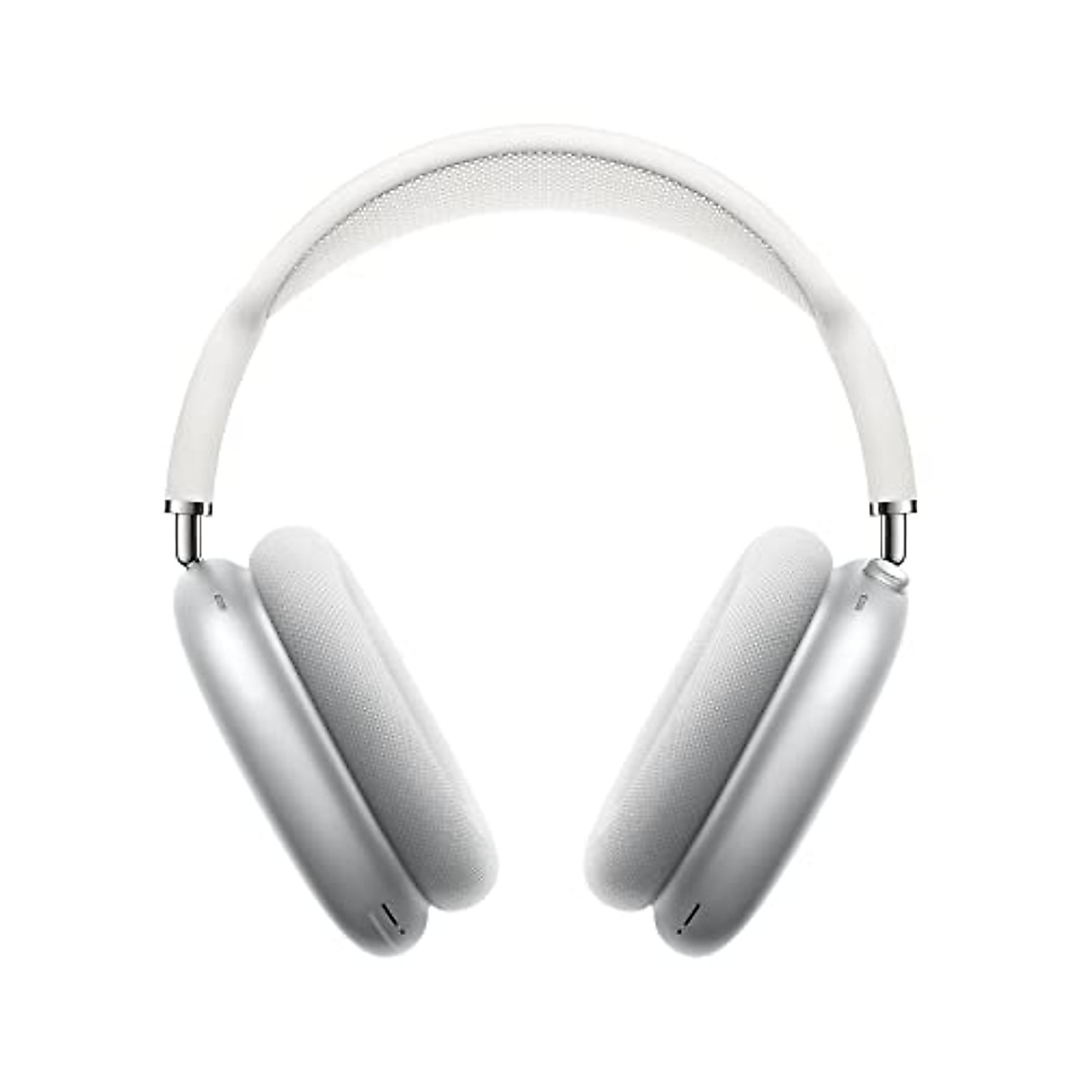 Apple AirPods Max Wireless Over-Ear Headphones. Active Noise Cancelling, Transparency Mode, Spatial Audio, Digital Crown for Volume Control. Bluetooth Headphones for iPhone - Silver