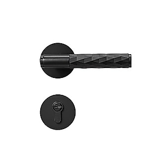 Silent Split Door Lock Bedroom Interior Anti-Theft Mechanical Lock Security Silent Bathroom Door Lock (Color : YB-Dummy)