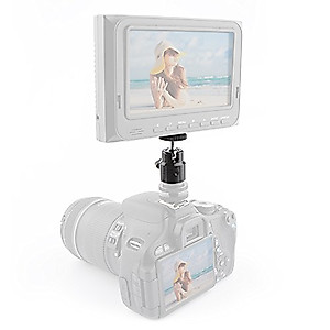 CAMVATE 360 Degree Swivel 1/4"-20 Mini Ball Head for DSLR Cameras Tripods Monopods Light Stand (2 Pieses) - 1817