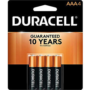 Duracell Coppertop AAA Batteries, 4-Count (Pack of 2)