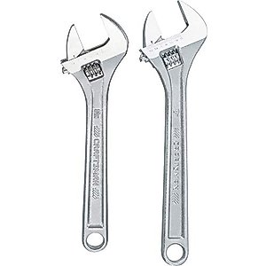 CRAFTSMAN Adjustable Wrench Set, 2-Piece (CMMT12002)