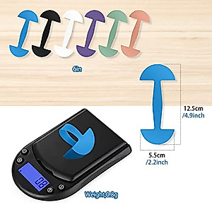 GENERAL ARMOR 6 Pcs Phone Grip,Phone Holder for Hand - Small, Light and Discreet Cell Phone Finger Holder, Phone Strap Compatable with iPhone, Galaxy, Smartphone, and Cell Phone (Mix)