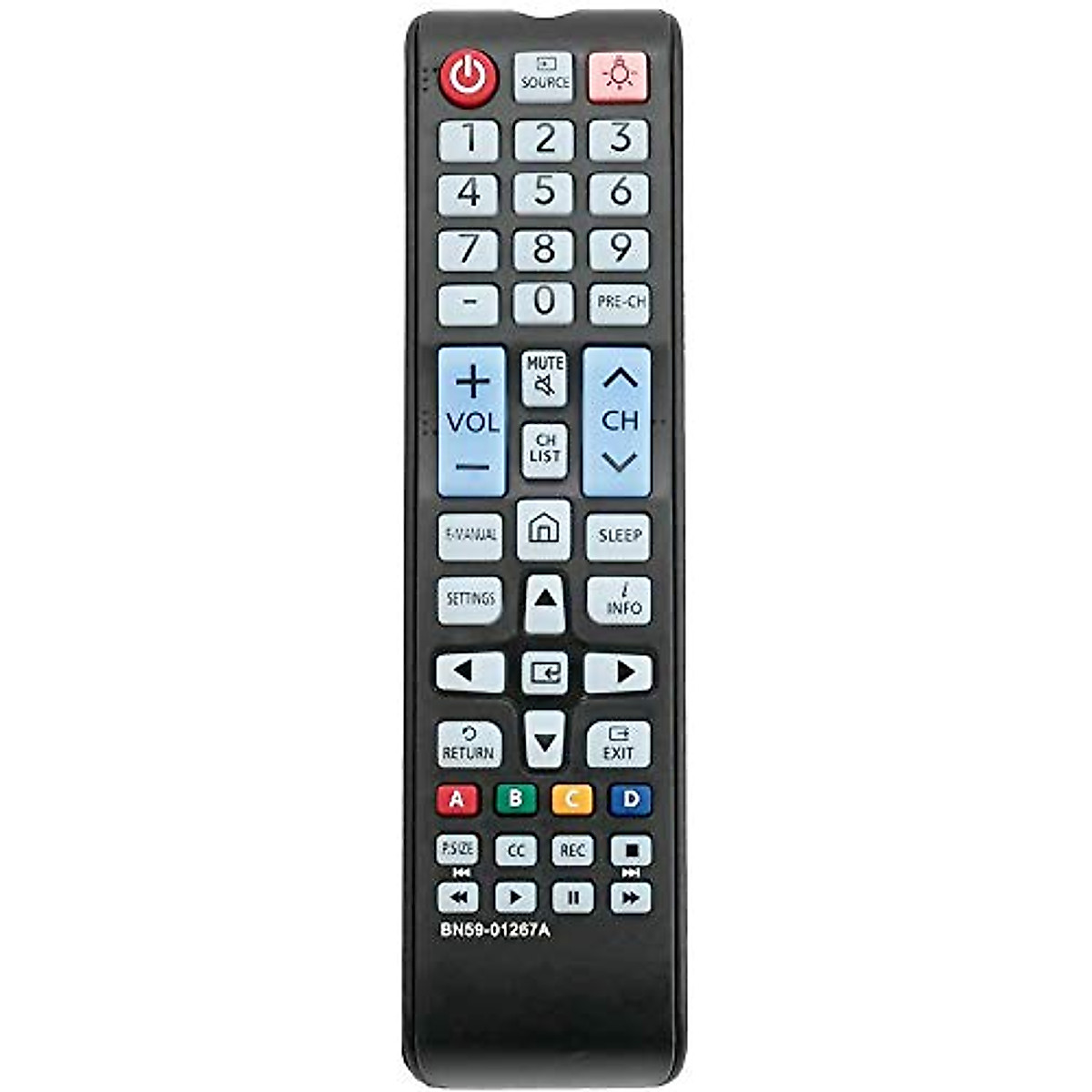 BN59-01267A Remote Control Replacement for Samsung TV