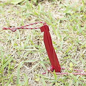 MSR Cyclone 10" Tent Stake, 4 Pack, Red