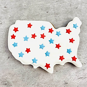 USA Map Cookie Cutter 4" Made in USA by Ann Clark
