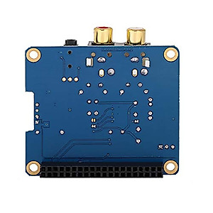 Integrated Negative Charge Pump HiFi DIGI Digital Audio Card I2S Interface PiFi DIGI DAC with Gold-Plated 3.5 mm Jack Socket for Raspberry PI 3 Model B / 2B / B