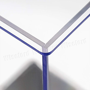 Tingacraft Acrylic Display Case (8 x 8 x 15.7 inch) for 14 inch Doll Figure Clear Box for Collectibles, Assembly Required