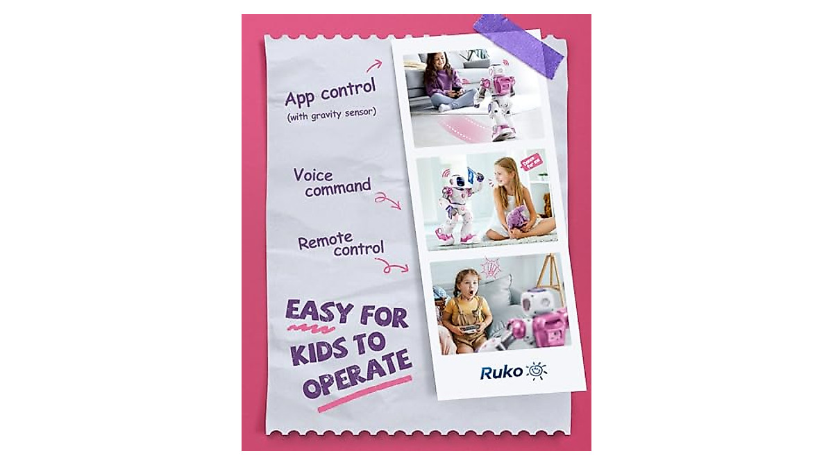 Ruko 1088 Smart Robot Toy - STEM RC for Kids