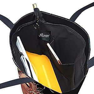 Women Tote Bag Shoulder Handbag African American Melanin Poppin Oxford Large Capacity Work Fit